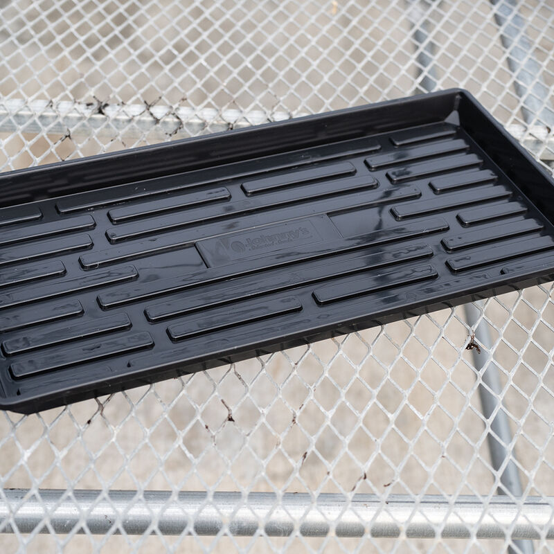 Polypro Shallow Tray (Leakproof - No Holes), Black – 4 Count | Johnny's ...