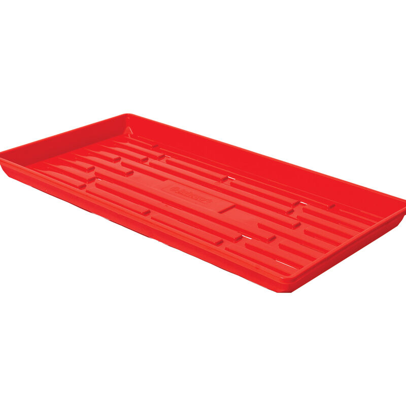 Polypro Shallow Tray (With Holes), Red – 24 Count | Johnny's Selected Seeds